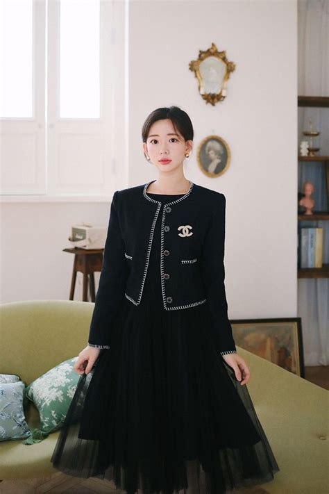 Milkcocoa 멋진 의상 변호사 패션 롱 스커트 패션