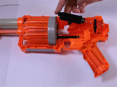 Nerf Dart Tag Furyfire Large Spring Replacement IFixit Repair Guide