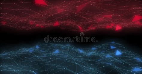 Abstract Futuristic Data Connections Video Stock Video Video Of Cyberspace Dark 182055511