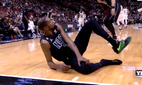 Nba Nets Received Best News On Knee Injury Prognosis For Kevin Durant