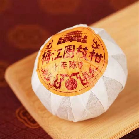 丰柑楼正宗新会小青柑梅江柑普茶500g十年陈皮特级宫廷普洱熟茶叶 虎窝淘