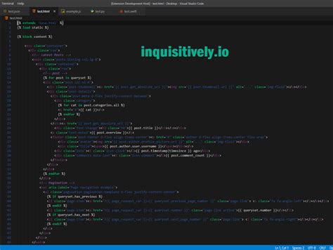Visual Studio Code Color Theme Journee Creation