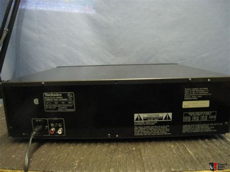 Technics Compact Disc Cd Player 5 Disc Carousel Sl Pd665 Photo 671313