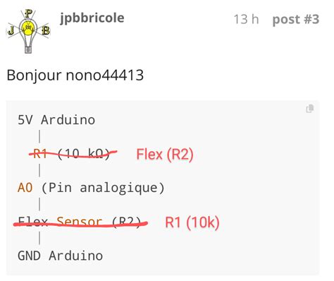 Arduino Uno And Capteur Flexion 22 Français Arduino Forum