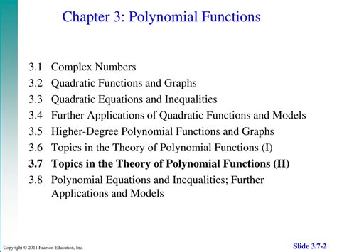 Ppt Chapter 3 Polynomial Functions Powerpoint Presentation Free