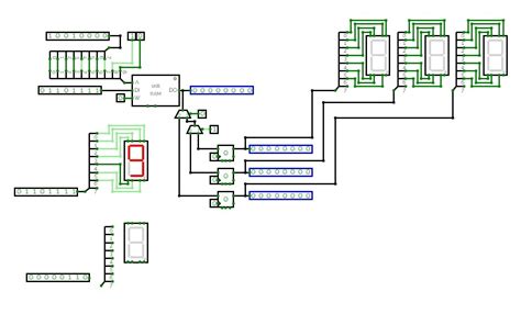 Circuitverse 8 Bit Binary To Decimal Converter