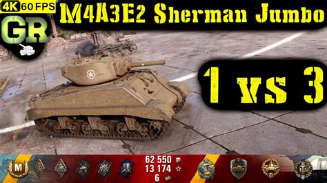 World Of Tanks M A E Sherman Jumbo Replay Kills K Dmg Patch Youtube