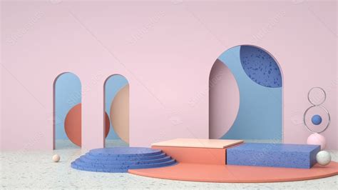 Booth C4d Texture Booth Powerpoint Background For Free Download