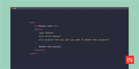 how to add a confirmation dialog with livewire step2dev