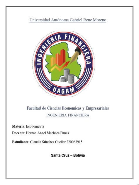 L6 Econometría Csc Pdf Matriz Matemáticas Mínimos Cuadrados