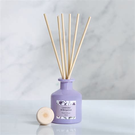 Shop Floral Lavender And Bergamot Reed Diffuser 50 Ml Online Homecentre Egypt