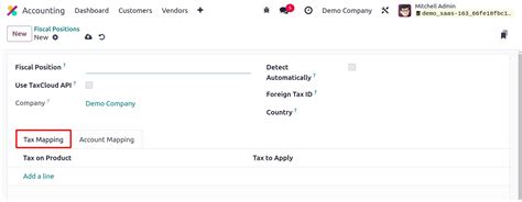 Fiscal Position In Odoo 17 Accounting Odoo V17 Enterprise Edition Book