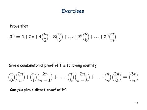 PPT Binomial Coefficients Inclusion Exclusion Principle Explained PowerPoint Presentation