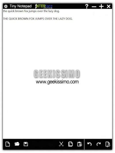 Tiny Notepad Un Notepad Alternativo E In Stile Metro