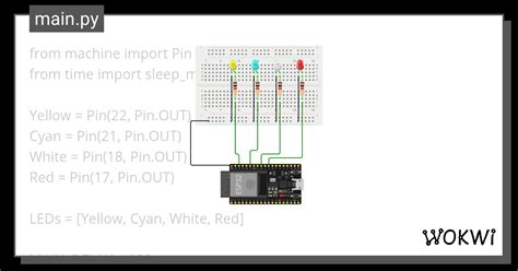 นสธันญาภรณ์ เทียมเพ็ง Wokwi Esp32 Stm32 Arduino Simulator