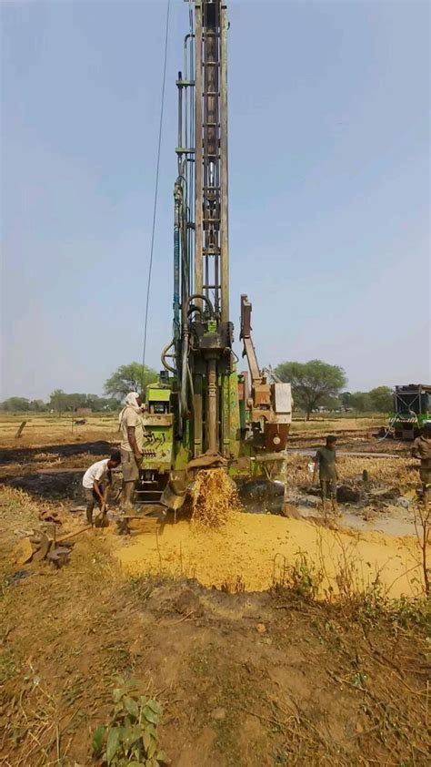 Borewell Drilling 237 Feet Drilling 6hp Borewell Water 237 Feet