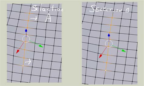 Selection Tools Shortcut To Select Next Row Of Vertices Blender