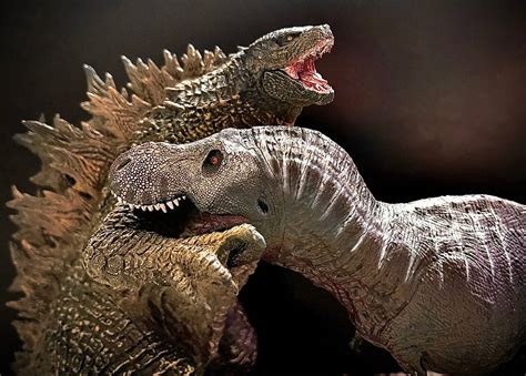 Godzilla Vs T Rex By Kinggiganoto5 On Deviantart
