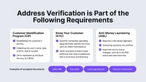 Address Verification Explained IDenfy