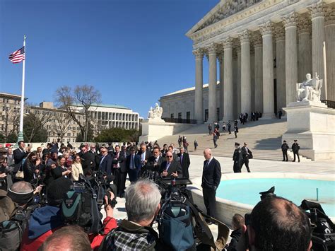 Justices Seem Split As Maryland Redistricting Case Is Argued Before
