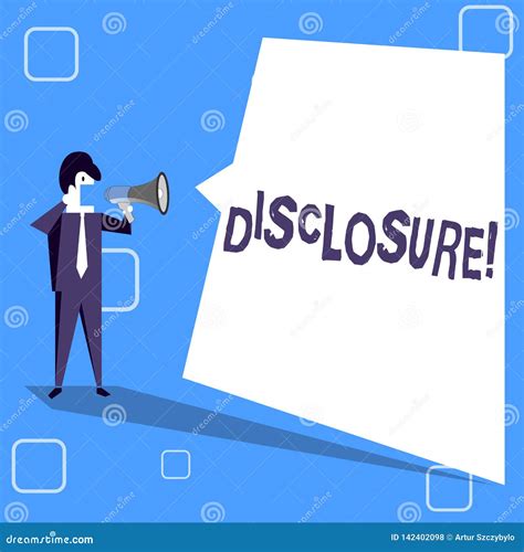 Handwriting Text Writing Disclosure Concept Meaning The Action Of Making New Or Secret