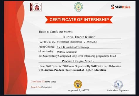 Tharun Kumar On Linkedin Successfully Completed Product Design In