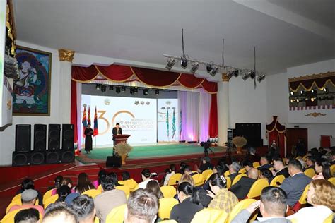 МОНГОЛ УЛСАД НУТГИЙН УДИРДЛАГЫН ШИНЭ ТОГТОЛЦОО ҮҮСЭЖ ХӨГЖСӨНИЙ 30 ЖИЛИЙН ОЙ Н БАЯРЫН ХУРАЛ БОЛЛОО