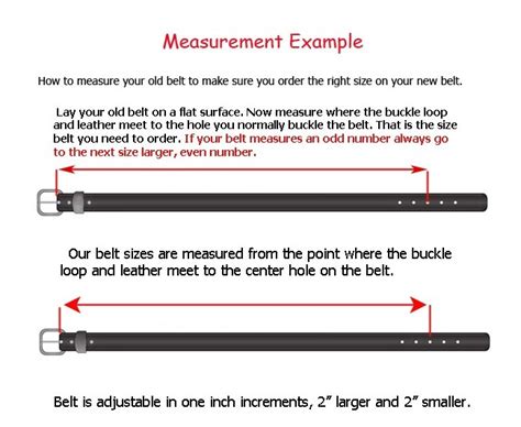 Belt Measurement Massimo Gun Leather