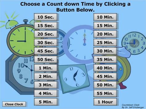 Countdown Timers Forpowerpoint 1 Ppt