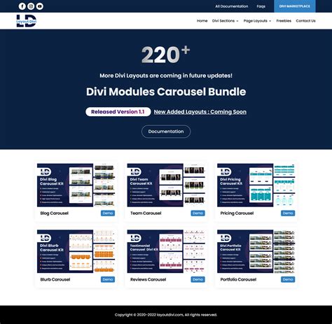 Divi Modules Carousel Ultimate Bundle