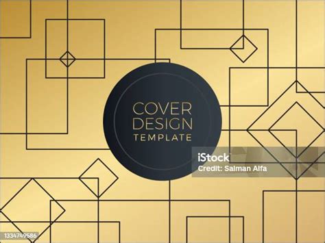 프리젠 테이션 디자인 포스터 배너 명함을위한 블랙 골드 아르 데코 추상적 배경 패턴 윤곽선 스타일 텍스처 배경 0명에 대한 스톡 벡터 아트 및 기타 이미지 Istock