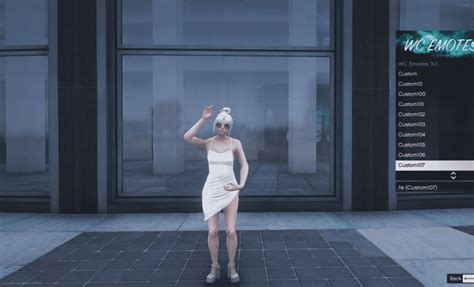 Emotes Menu System V Custom Animations DpEmotes Standalone FiveM Store