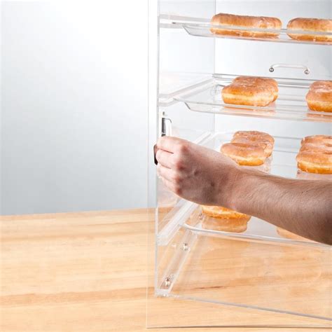 4 Tray Bakery Display Case With Front And Rear Doors Bakery Display Case Bakery Display