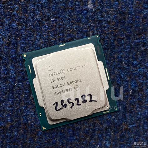 Процессор Intel Core I3 9100 Socket 1151 Oem Coffee Lake R 4 ядра 3600 МГц L3 6mb Мб Ddr4