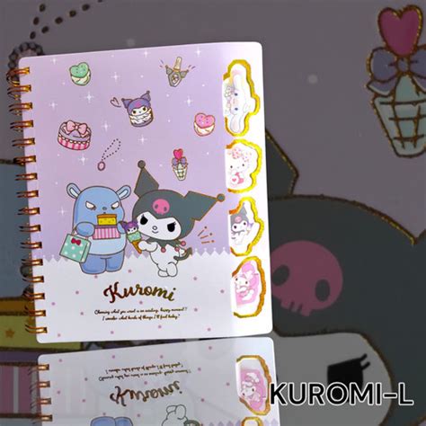 Jual Binder Glitter Sanrio Binder Book Sanrio Diary Sanrio Kuromi Kuromi L Jakarta