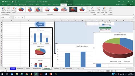 excel 2016 introduction to charts youtube