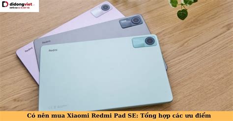 C N N Mua Xiaomi Redmi Pad Se T Ng H P C C U I M