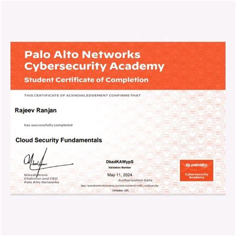Rajeev Ranjan On Linkedin Cloudsecurity Cybersecurity Certification