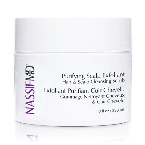 Purifying Scalp Detox Exfoliant Hair And Scalp Cleansing Scrub 256ml Nassifmd Shop