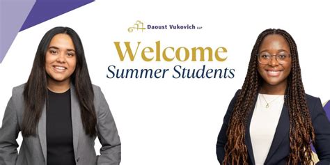 This Week We Welcome Two Talented And Bright Summer Law Students