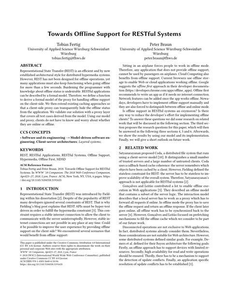 Pdf Model Driven Testing Of Restful Apis