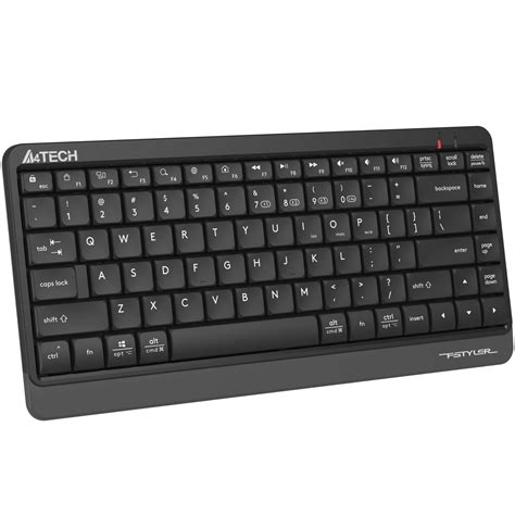 A4tech Fk11 Fstyler Sleek Multimedia Compact Keyboard Grey Pakistan