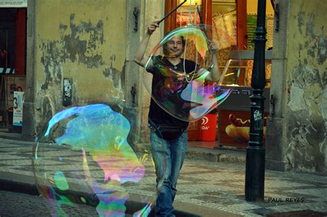 Soap Bubble Guy Behance