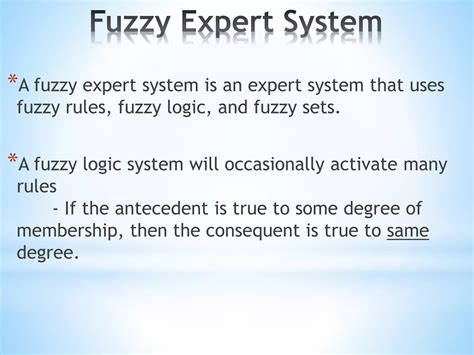 Fuzzy Expert Systempptx