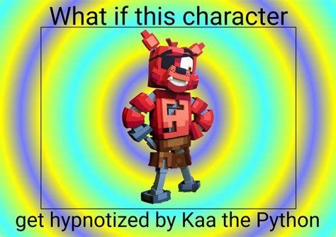 What If Kaa Got Minecraft Foxy By Tazyanadevil On Deviantart