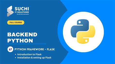 67getting Started With Flask Build Your First Web App Today Python Full Course Suchiit
