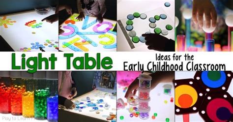 Explore Color Theory On The Light Table Prebabe Learning