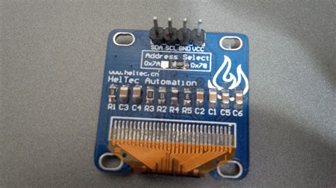 Oled With Pins Wont Work Displays Arduino Forum