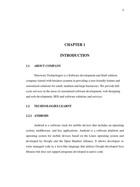 Android Development Pdf Java Programming Language Android