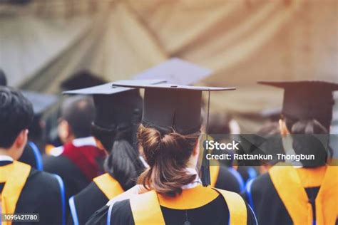졸업식 모자를 졸업 하는 동안 대학 졸업 컨셉 교육 축 학생 영 축 하 대학 졸업생 졸업식에 대한 스톡 사진 및 기타 이미지 졸업식 축배 등 Istock